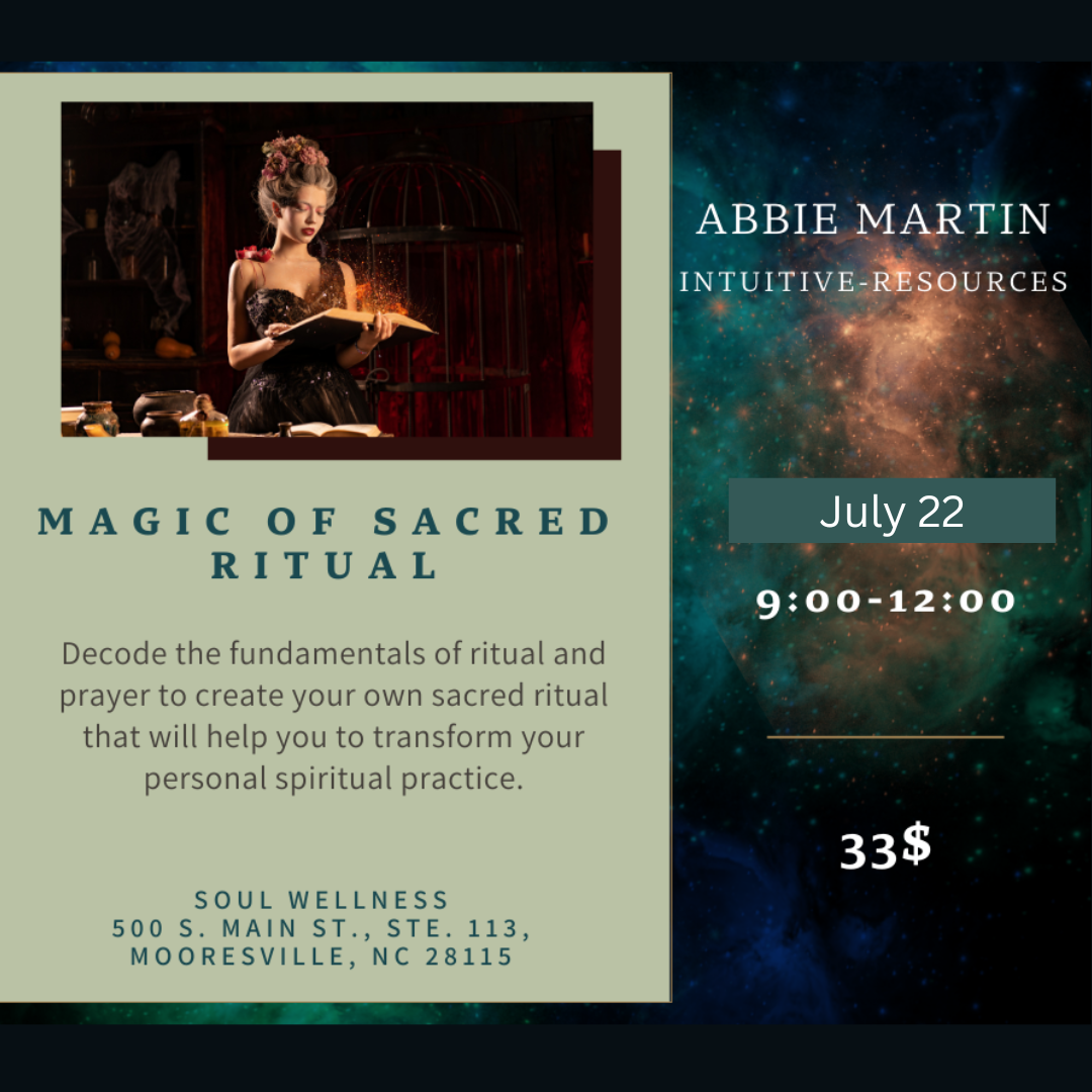 Magic of Sacred Ritual Workshop – Soul Wellness